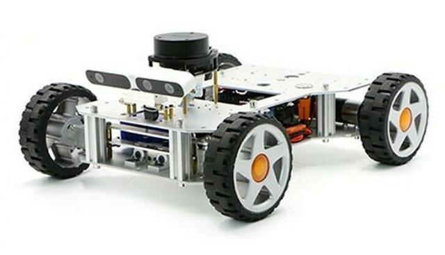Ackerman ROS Robot Car for Raspberry Pi - Robotic Gizmos
